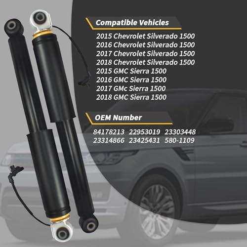 84178213 Rear Magnetic Shock Absorber Compatible with 2015-2018 ...
