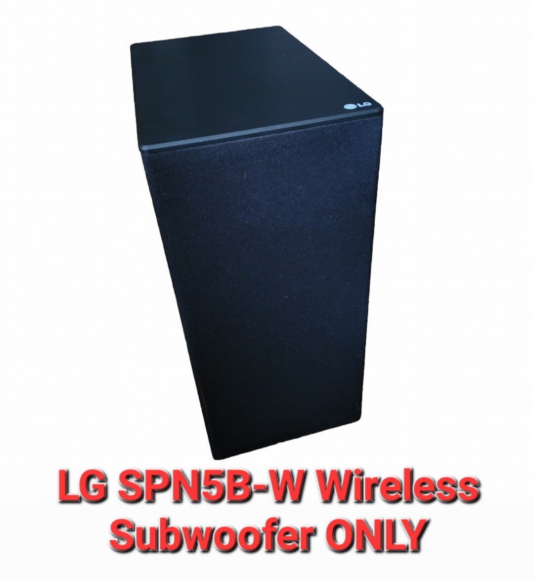 LG SPN5B-W Wireless Subwoofer Only for LG SN6Y Soundbar - International ...