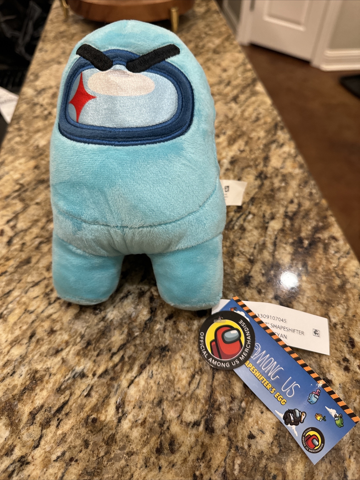 Among Us SHAPESHIFTER'S Egg Blue 7" Shapeshifting Crewmate Plush NEW ...