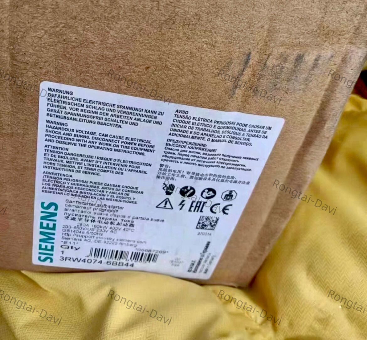 1PC Siemens 3RW4074-6BB44 soft starter brand new Expedited Shipping | eBay