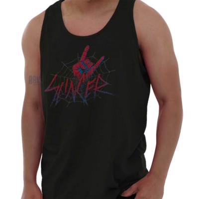 Web Slinger Amazing Spider Comic Book Hero Tank Top T Shirts Tees Men ...