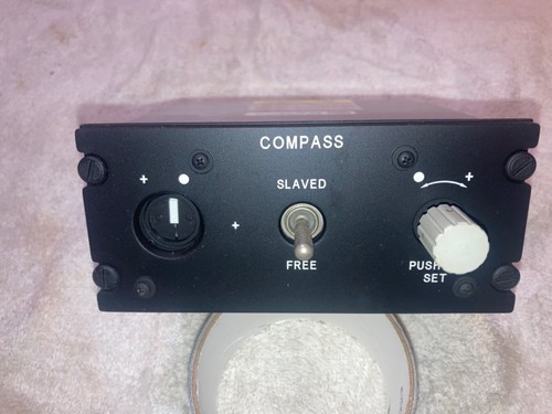 NOS UH-60 SIKORSKY BLACKHAWK HELICOPTER COMPASS CONT FLIGHT SIMULATOR ...