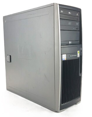 HP Workstation xw4300 3.40GHz Pentium 4 500GB HDD 2GB RAM FX1400 ...