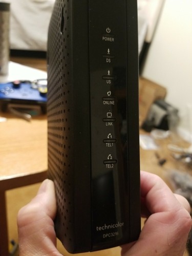 Technicolor Dpc3216 Docsis 3.0 16x4 Cable Modem Embeded Digital Voice ...