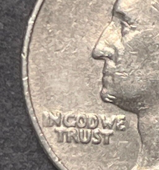 Errors Rare 1981 Quarter Coin, Error Filled P/D Blob Mint Mark, Letter ...
