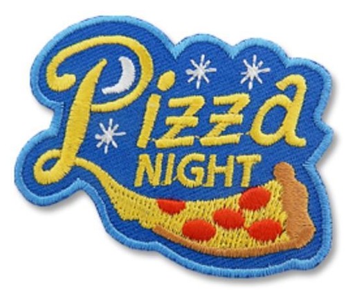 Girl Boy Cub PIZZA NIGHT Fun Patches Badges SCOUT GUIDE party Day Making visit | eBay