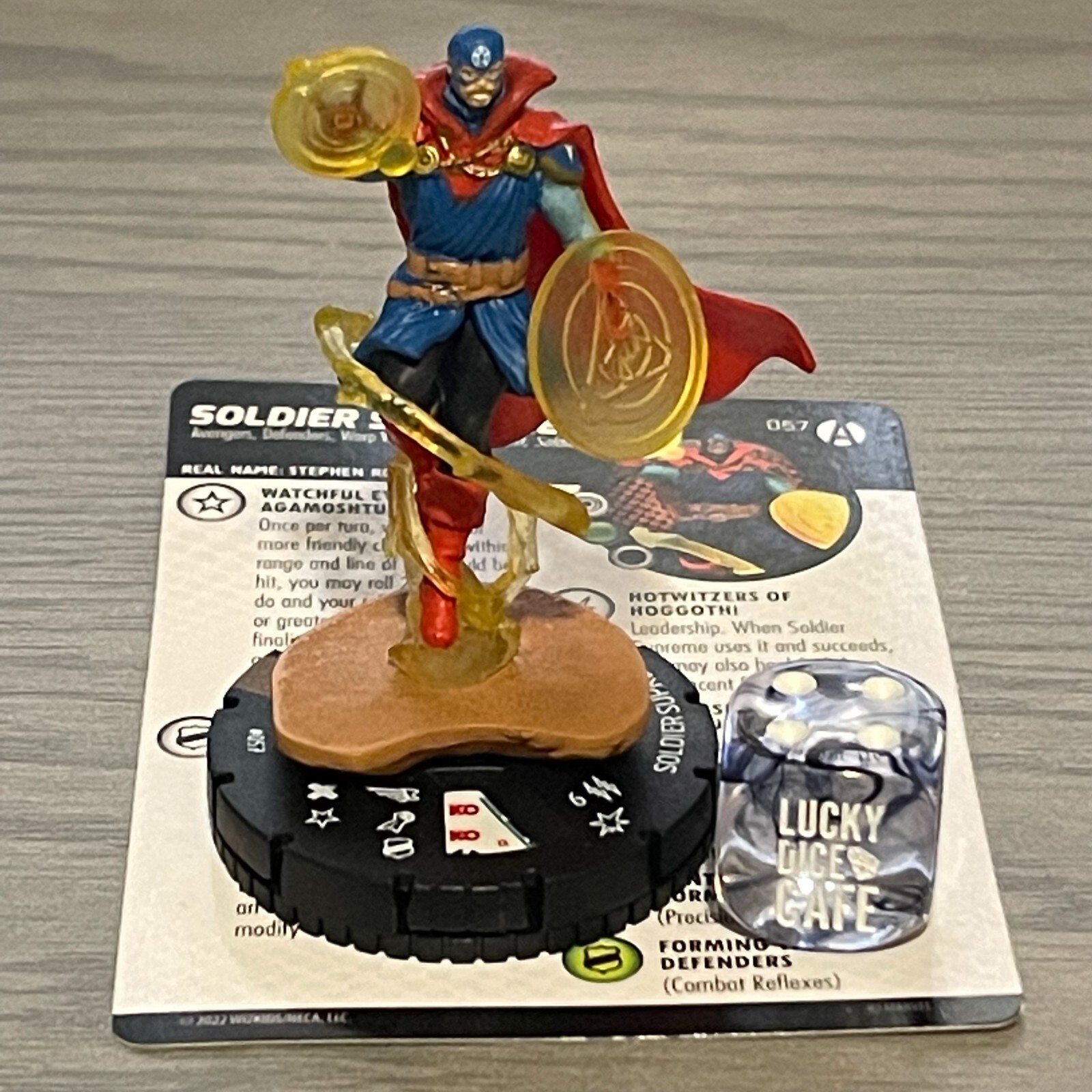 Marvel Heroclix Avengers Forever 057 Soldier Supreme Chase | eBay