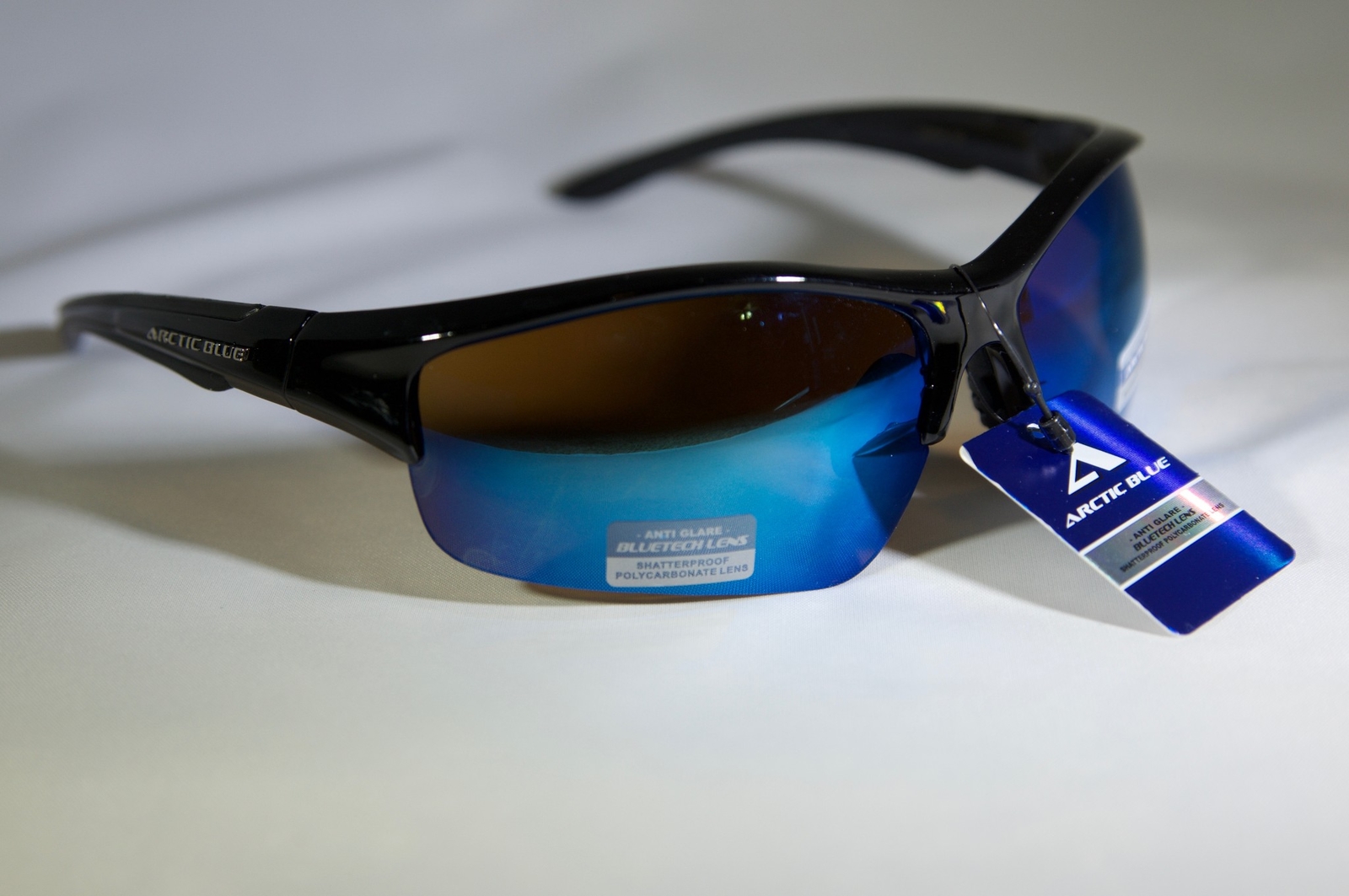 Arctic Blue Shatterproof mirrored Bluetech Lens for Men | eBay