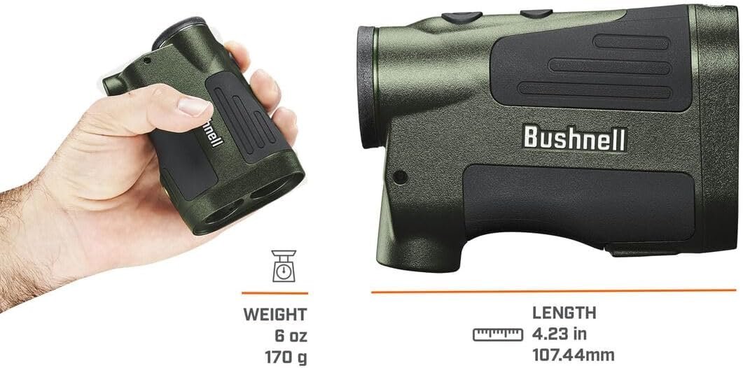 Bushnell Prime 1500 Hunting Laser Rangefinder 6x24mm - Bow & Rifle ...