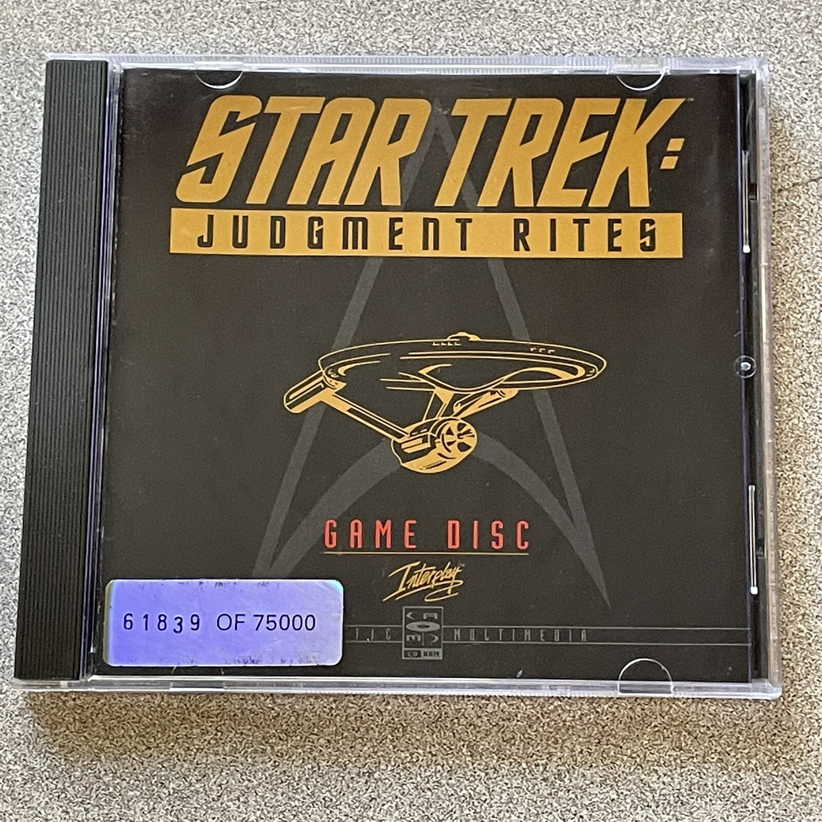 Star Trek: Judgment Rites Limited CD-ROM Collector's Edition (PC, 1995 ...