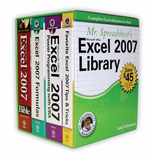 Mr. Spreadsheet's Bookshelf Ser.: Mr. Spreadsheet's Excel 2007 Library ...