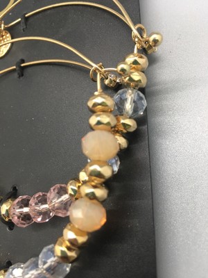 Opia Bracelet Set Gold Tone With Beads | eBay