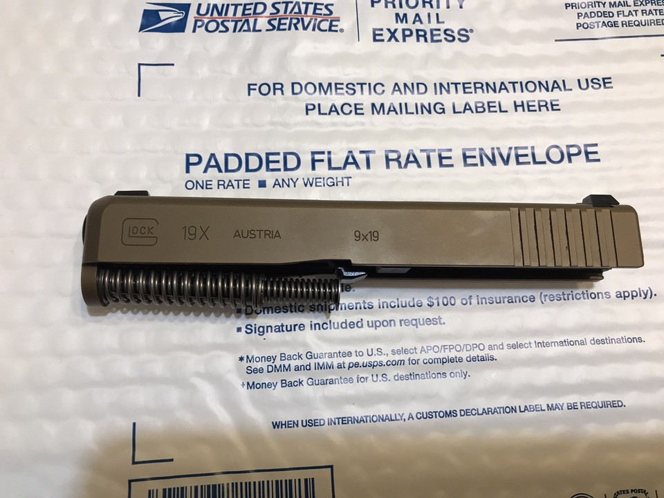 Glock 19X G19X Factory Gen 5 9mm Complete Slide Barrel Upper OEM Gen 5 ...