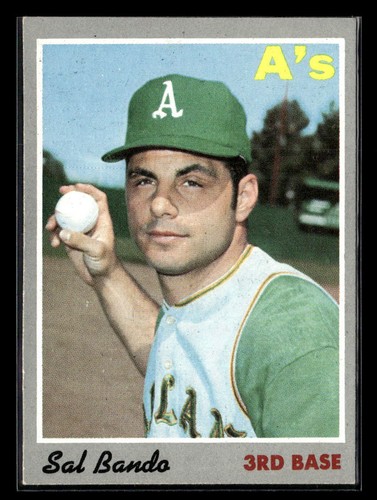 1970 Topps #120 Sal Bando - NM/MT+ Set Break! | eBay