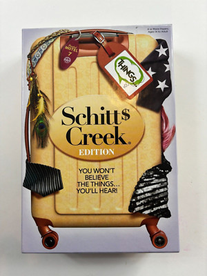 Play Monster GAME OF THINGS Card Game Schitts Creek Edition New In Box ...