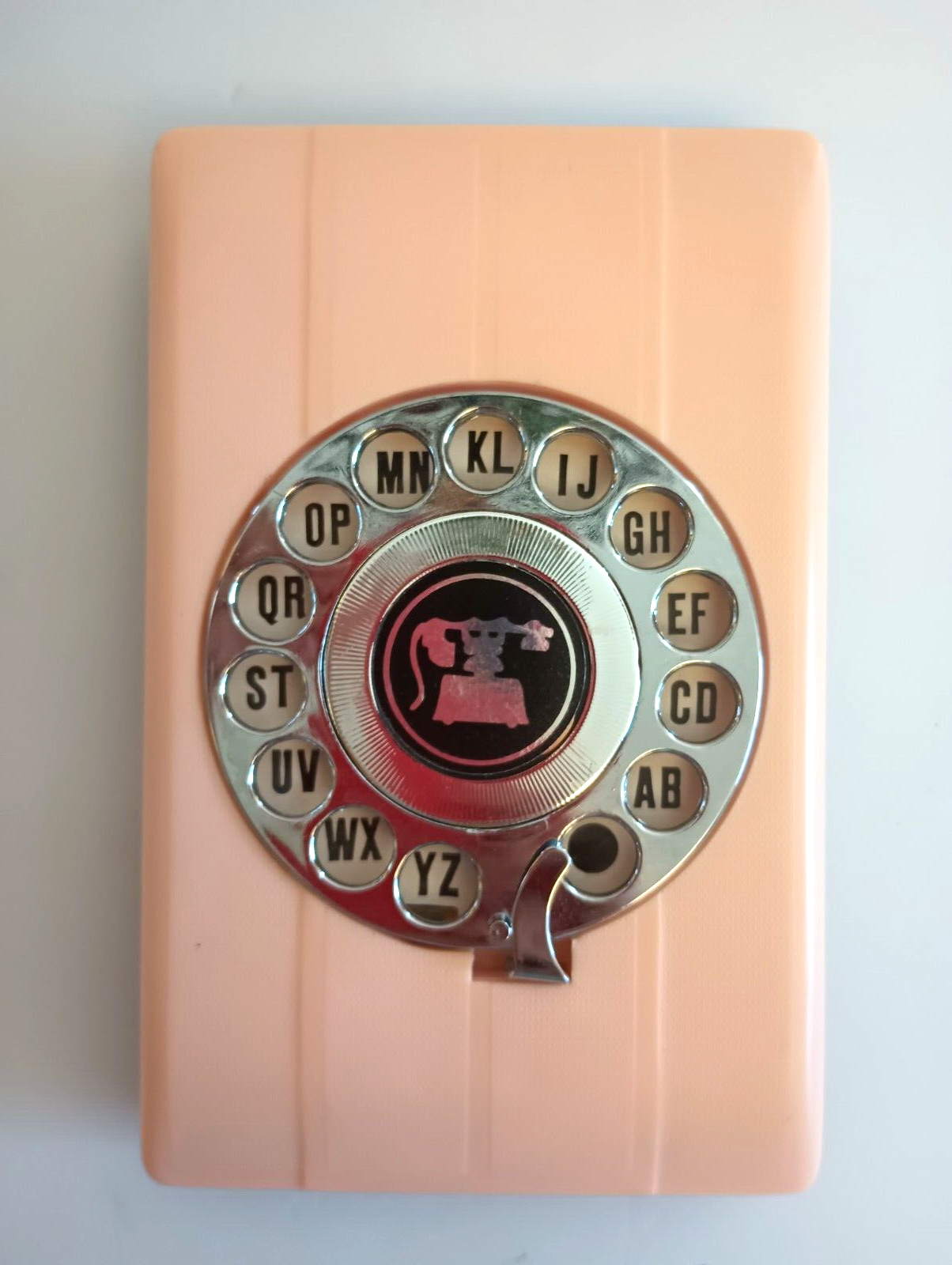 Vintage Eagle 1960's Rotary Dial Telephone Phone Number Index Powder ...
