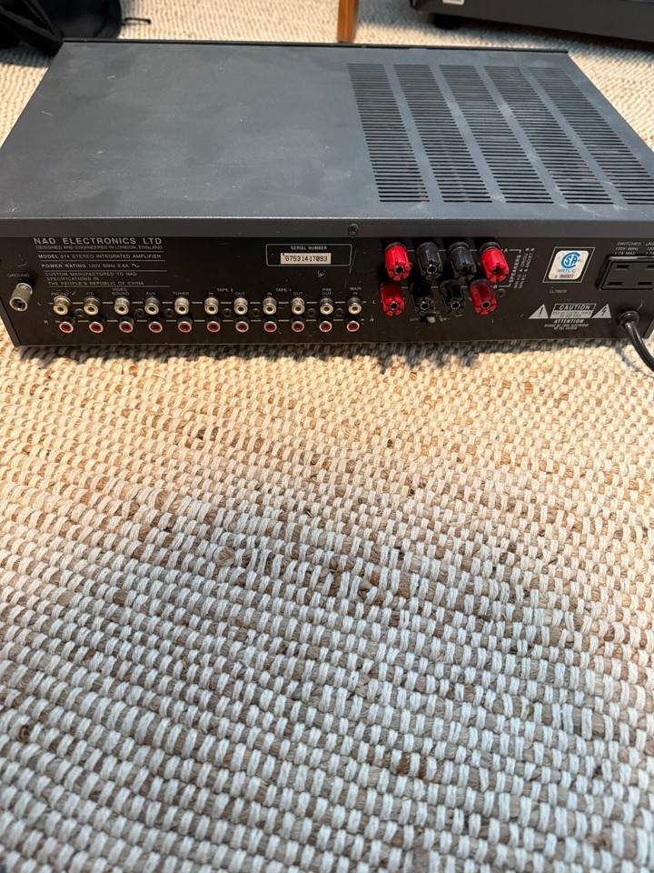 NAD 314 Stereo Integrated Amplifier | eBay