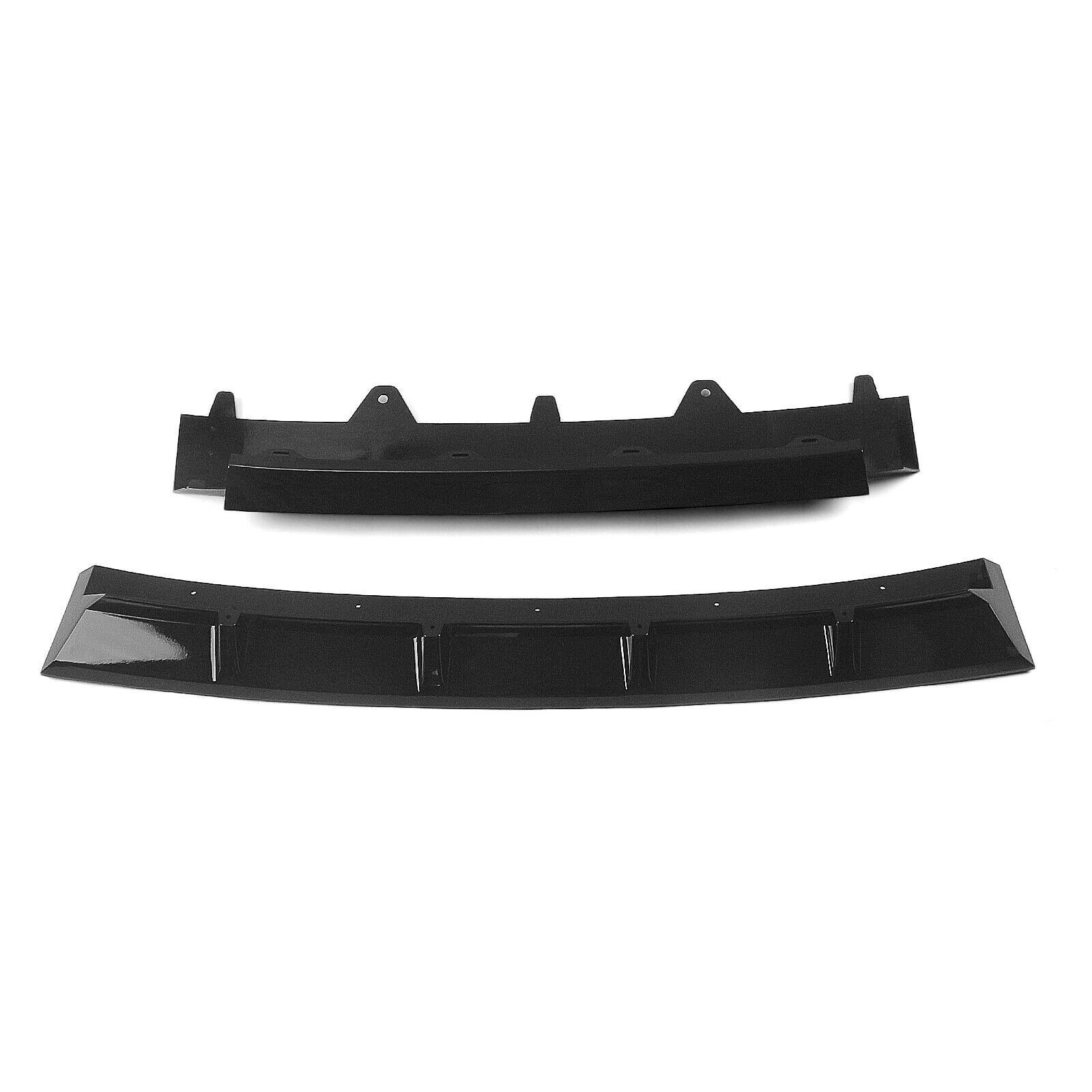 Black Front Bumper Surround Cover Lip Kit For Honda Accord 10th 2018 ...