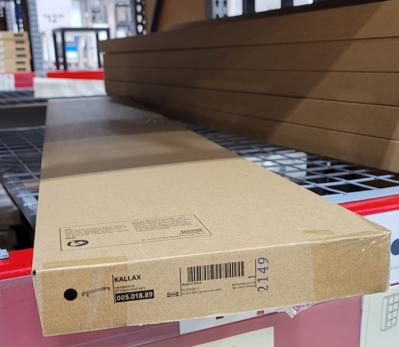 IKEA KALLAX Steel Base on Legs - Black (005.018.89) for sale online | eBay