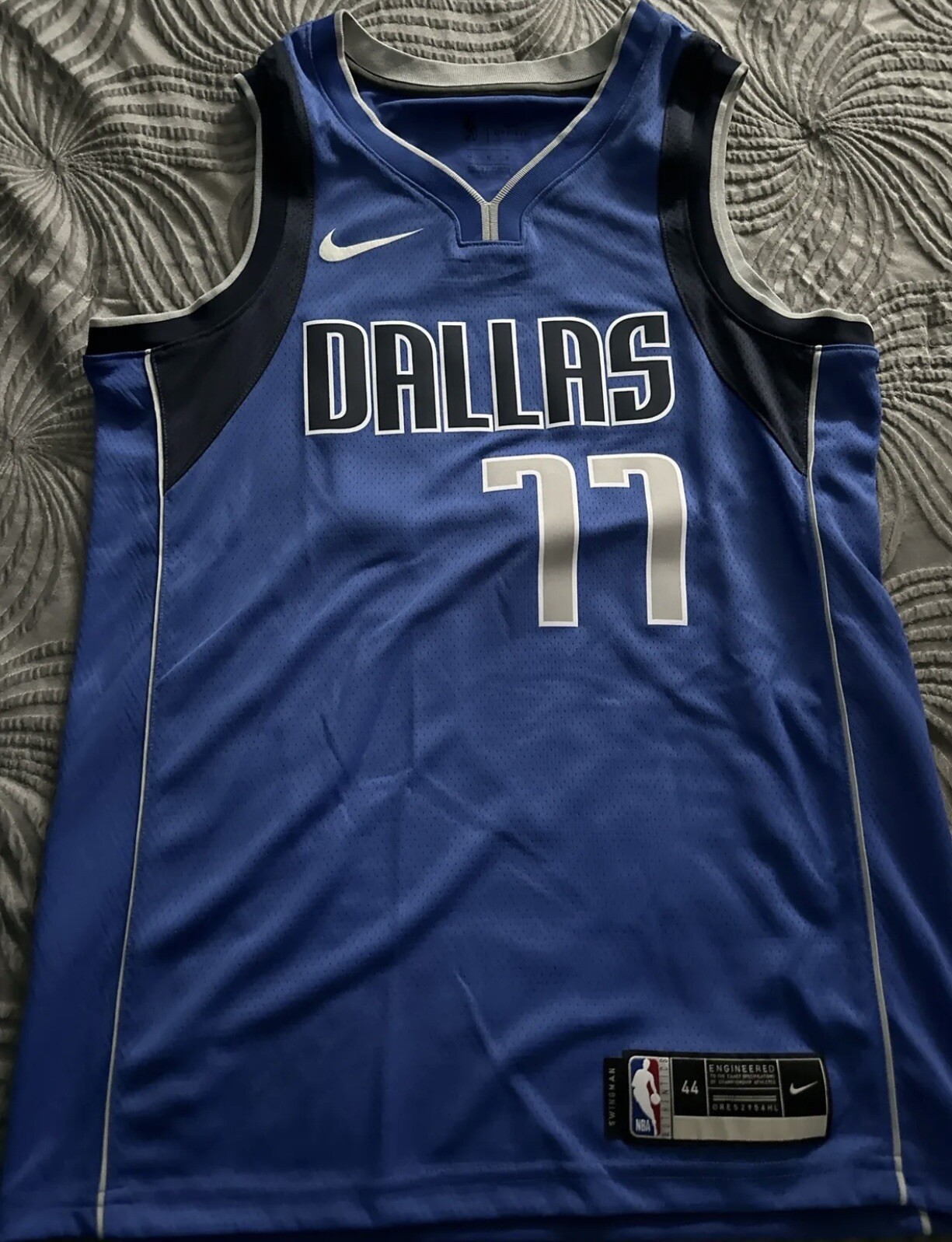 Nike Luka Doncic Dallas Mavericks Icon Edition Jersey Size 48 Large ...