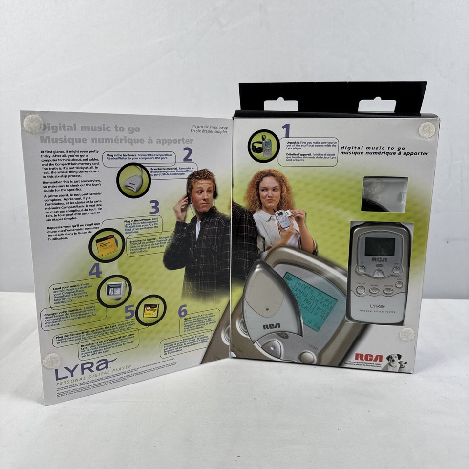 RCA Lyra Personal Digital Player MP3 Player RD2206 NEW | eBay