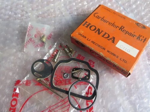 HONDA 50 C110 CA110 C111 C114 CA115 C115 CARBURETOR REPAIR KIT SET NOS ...