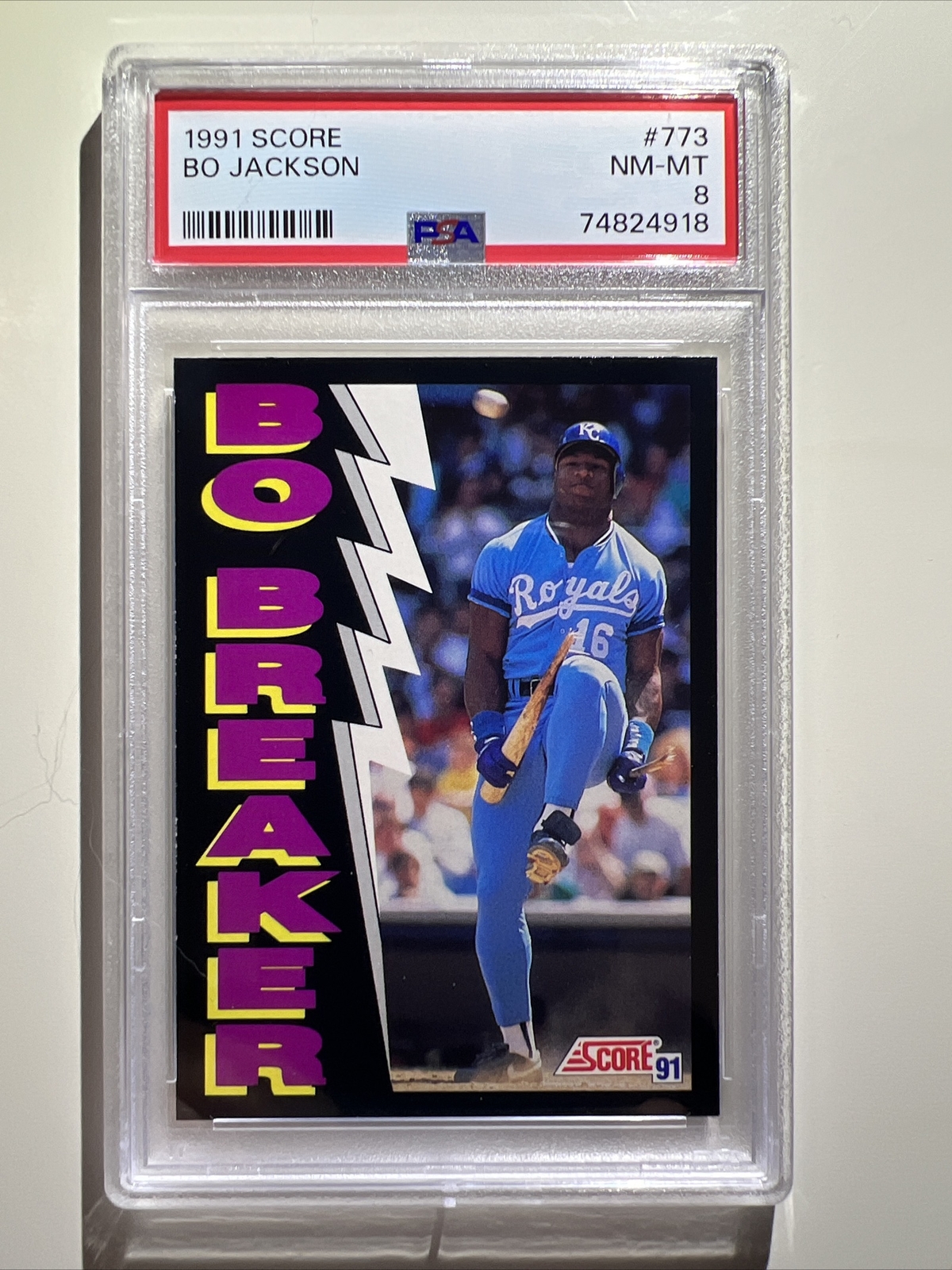 1991 Score - Bo Breaker #773 - PSA 8 | eBay