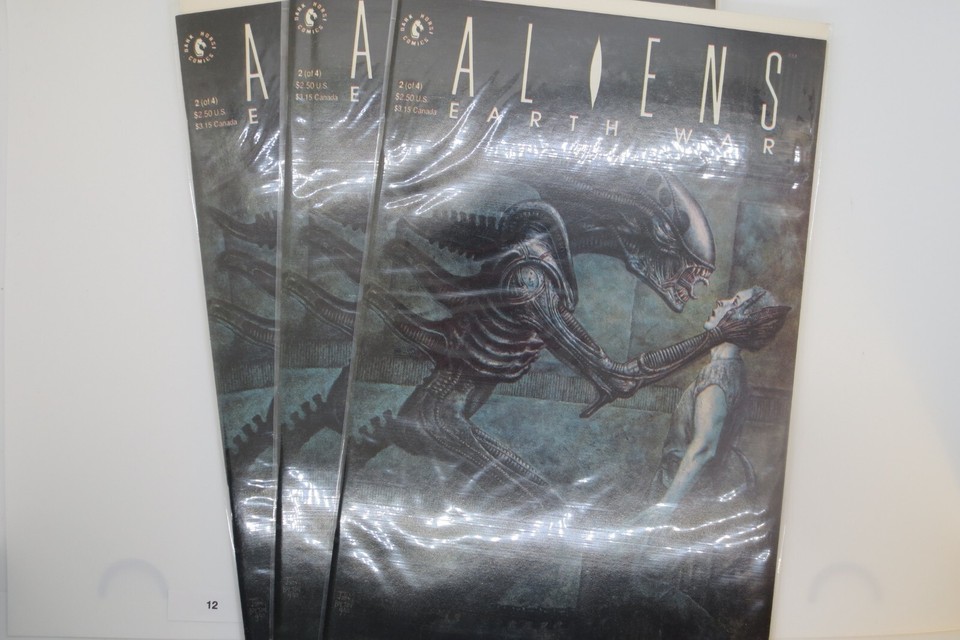 Aliens - Earth War #2 ( Dark Horse Comics) John Bolton Cover NM-1 copy ...