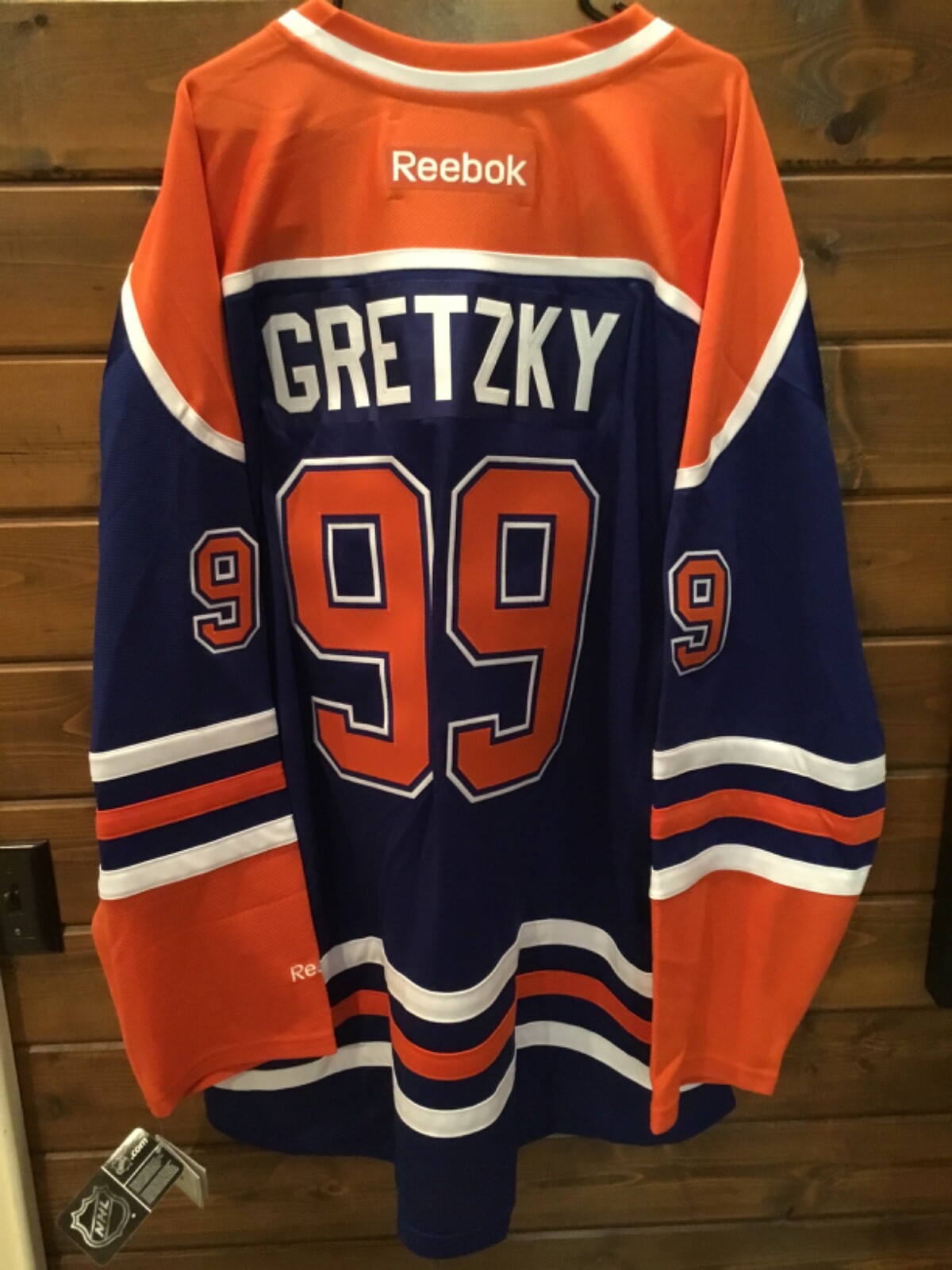 Wayne Gretzky Edmonton Oilers Reebok Premier Jersey Size 4XL Mens NWT ...