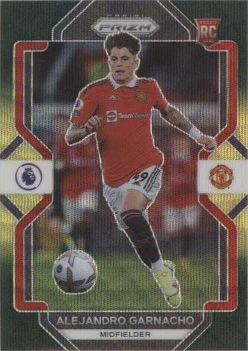 2022-23 Panini Prizm Premier League - Alejandro Garnacho #90 Multi ...