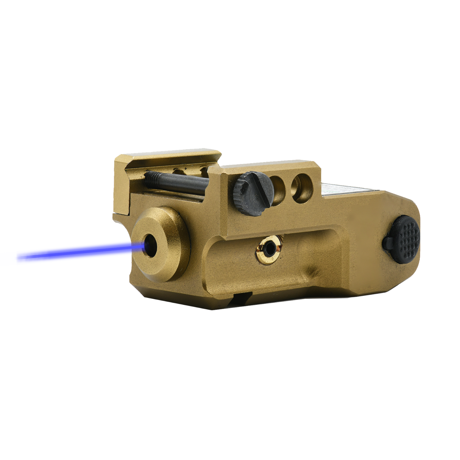 Extreme Low Profile HiLight SS10B Blue Laser Sight Blue Beam TAN Gun ...