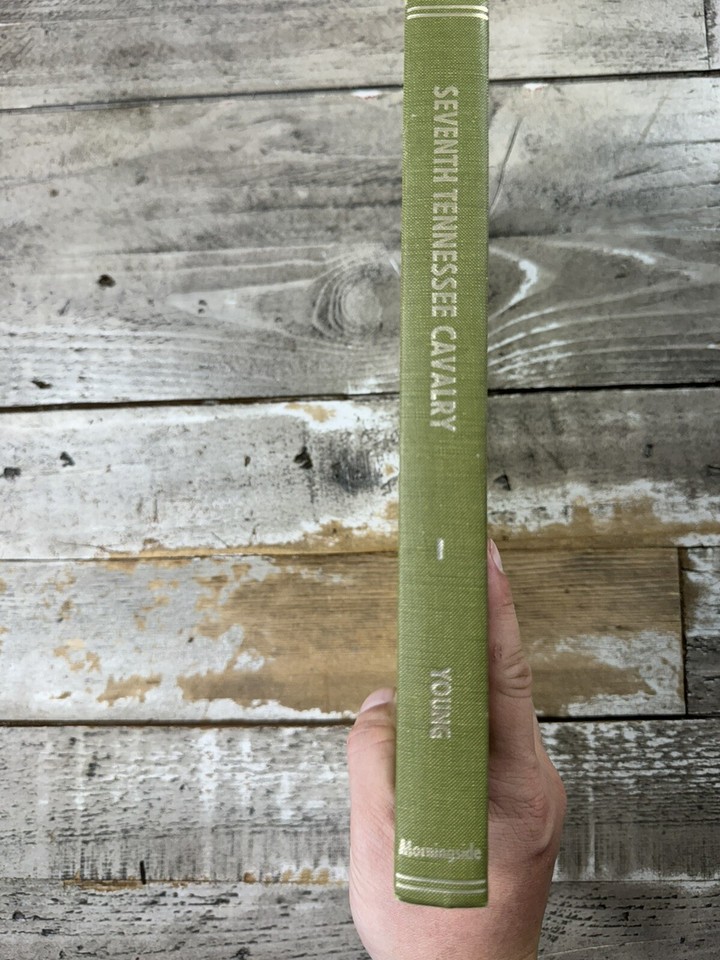 1976 Vintage Civil War History Book "Seventh Tennessee Cavalry ...