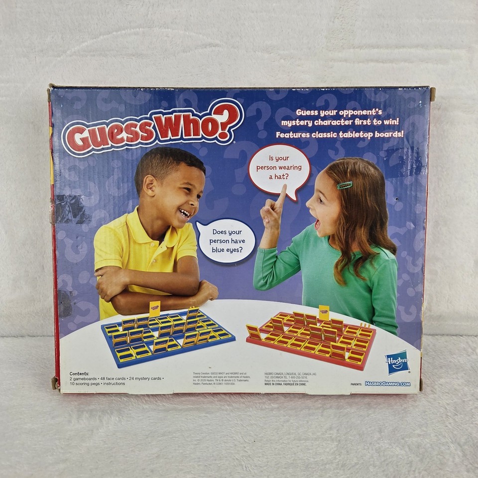 Guess Who? Board Game The Original Guessing Game 2020 Version READ ...