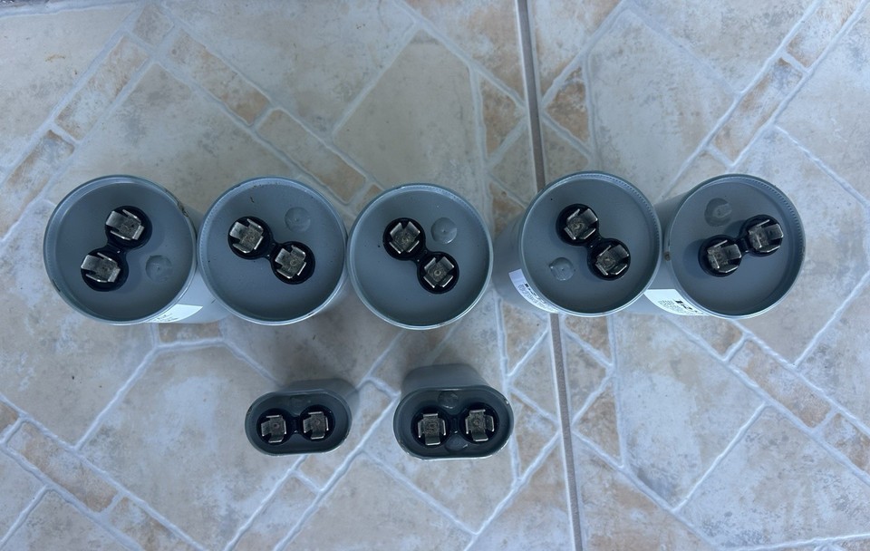 **Lot of 7 New RONKEN Capacitors New Mix 440 VAC 60HZ | eBay