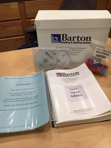 Barton Reading and Spelling System Level 3 Closed Syllables Phonics ...