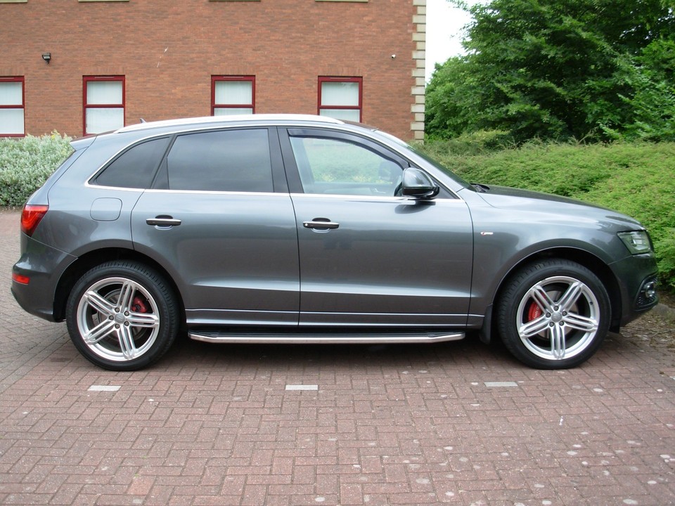 2015 15 AUDI Q5 S LINE + 2.0 TDI QUATTRO AUTO DIESEL GREY 83K FSH | eBay UK
