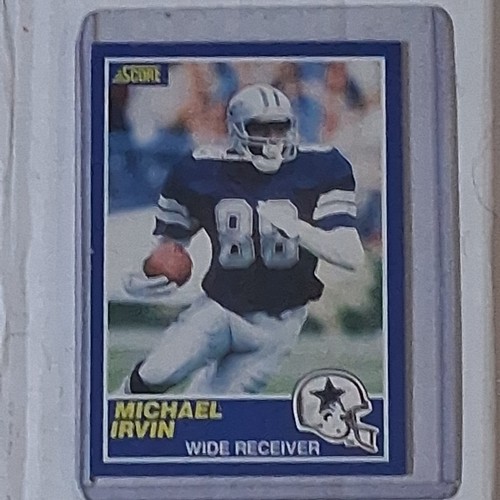 1989 Score #18 Michael Irvin RC Rookie Cowboys HOF | eBay