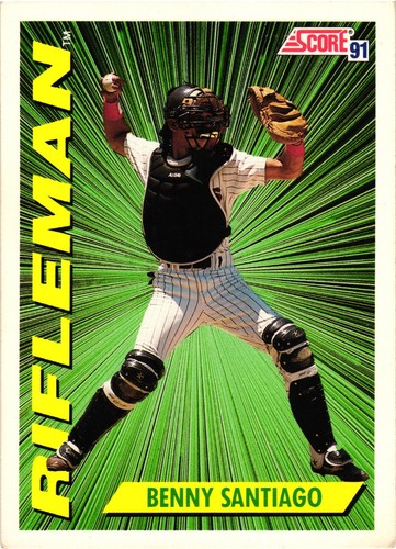 1991 Score #416 Benny Santiago (VINTAGE 91' SALE) | eBay