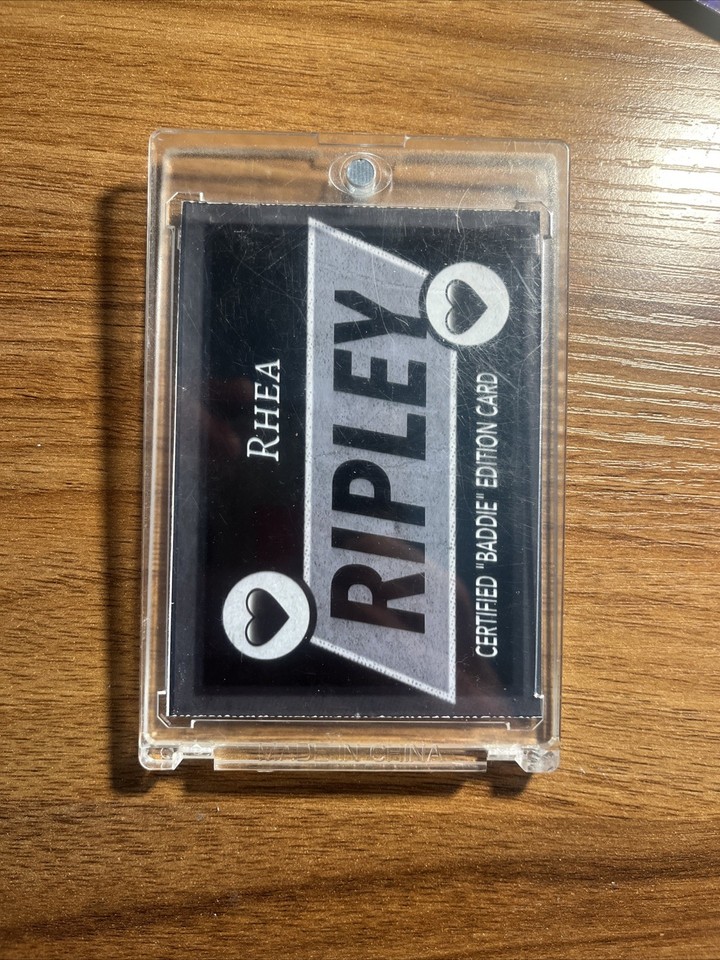Rhea Ripley Baddie Edition Custom Trading Card!! | eBay