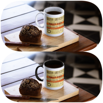 1912 World Series Boston Red Sox Game Ticket Stub 11 oz Coffee Mug NEW ...