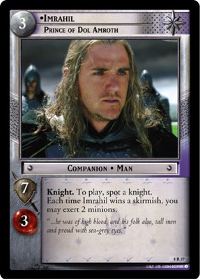 LOTR: Imrahil, Prince of Dol Amroth - Foil [Lightly Played] Siege of ...