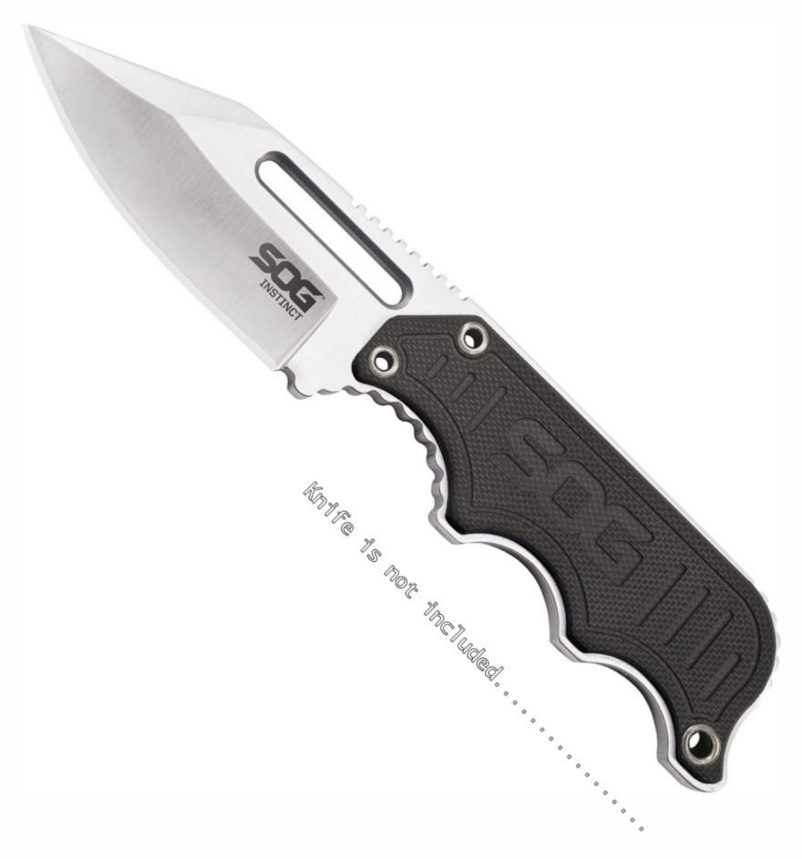 KYDEX SHEATH FOR SOG INSTINCT KNIFE, HANDCRAFTED, SMALL COMBAT CLIP ...