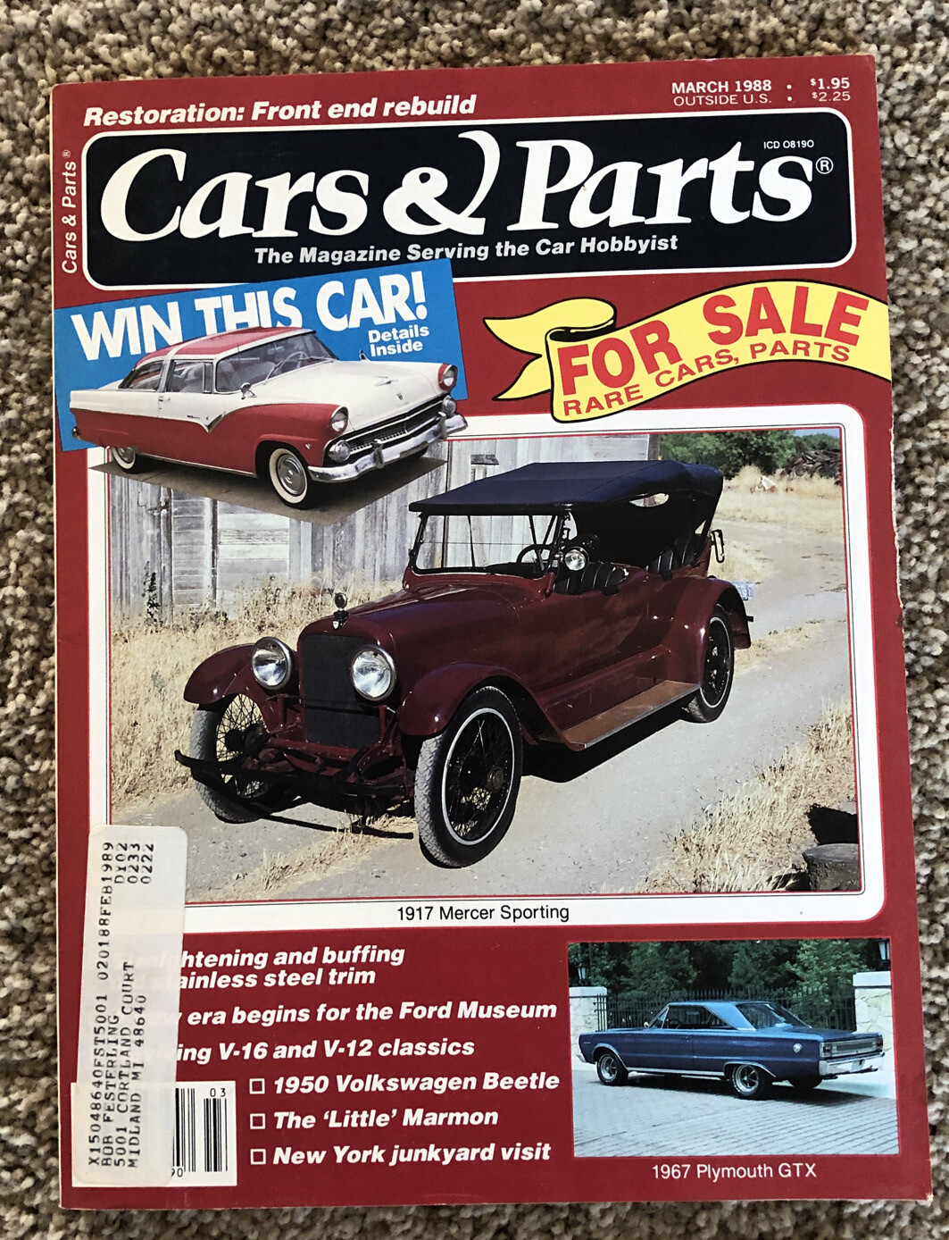 7- Cars and Parts Magazines from 1988 info on 50s & 60s for the Car ...