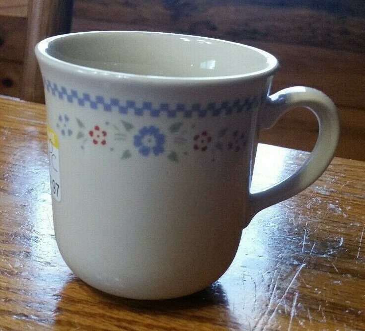 Corelle Needlepoint Coffee Cup Mug Replacement CorningWare | eBay