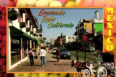 Ensenada Baja California Mexico Postcard | eBay