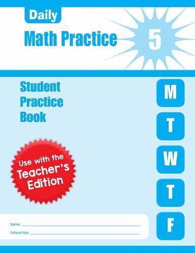 Daily Math Practice, Grade 5, Paperback by Evan-Moor Corporation (COR ...