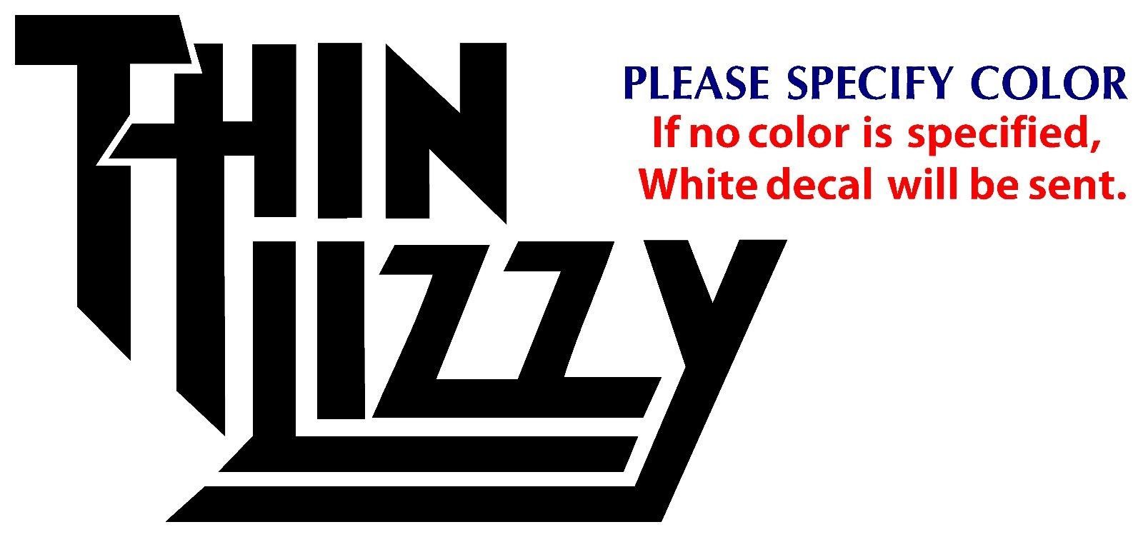 Thin Lizzy Metal Music Graphic Die Cut decal sticker Car Truck Boat ...