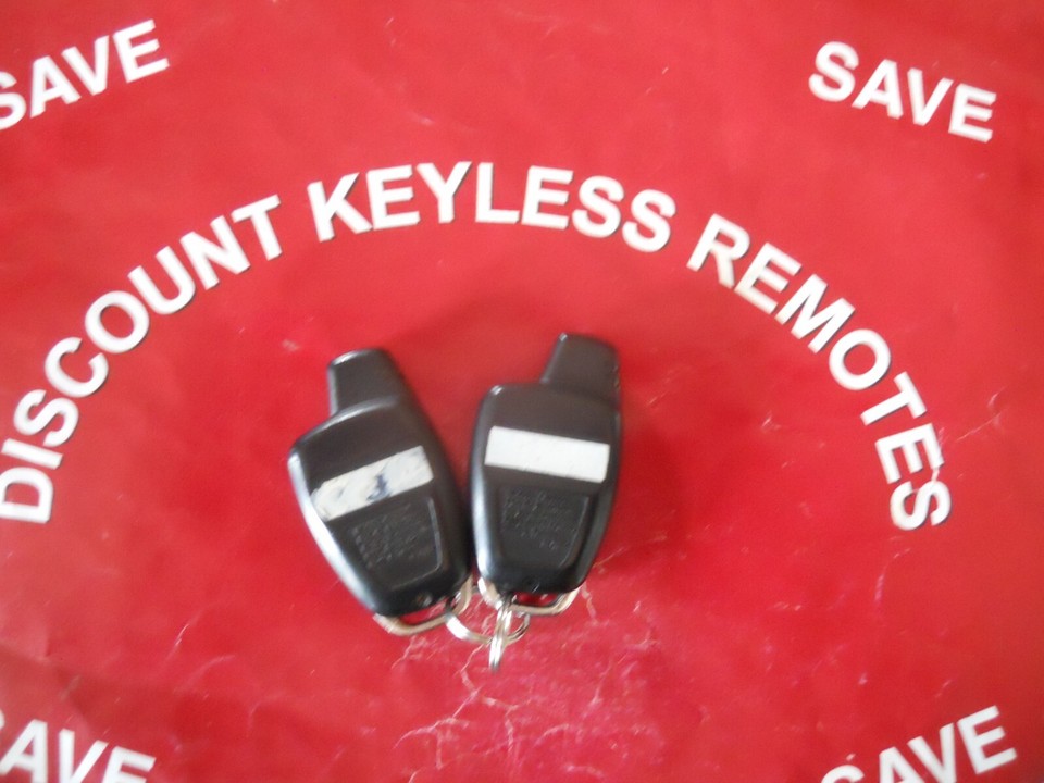 PAIR-FORD KEYLESS REMOTE ELVATRKC 1-BUTTON GREEN LIGHT GOOD CONDITION ...