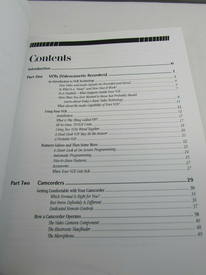 Video Made Easy VCR Camcorder Home Video Electric Avenue Montgomery ...