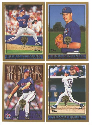 1998 Topps DIAMONDBACKS Inaugural Logo - TORONTO BLUE JAYS Team Set | eBay